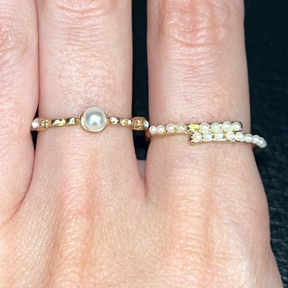 Jewelry | Peal Rings | Poshmark